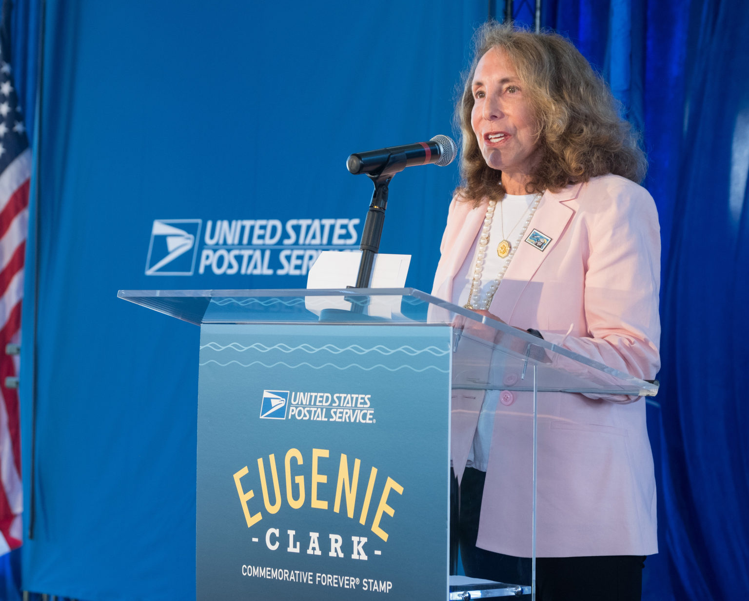 Marine Biologist Eugenie Clark Immortalized on Stamp She Was ...