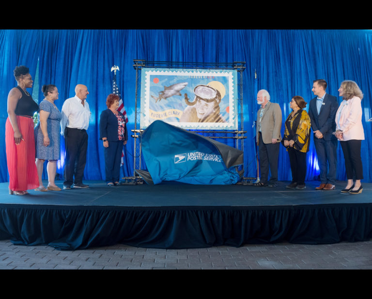Marine Biologist Eugenie Clark Immortalized on Stamp She Was ...