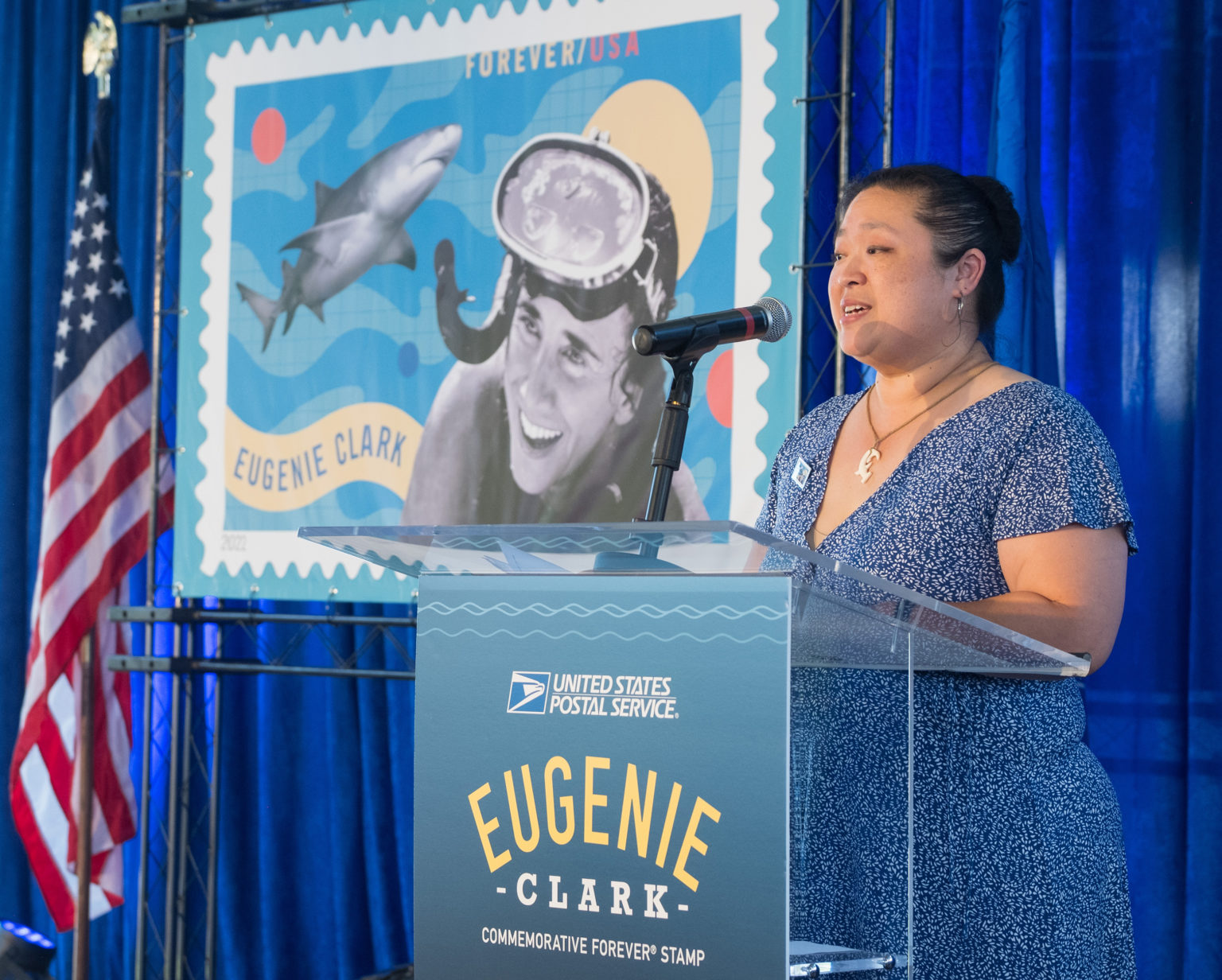 Marine Biologist Eugenie Clark Immortalized on Stamp She Was ...