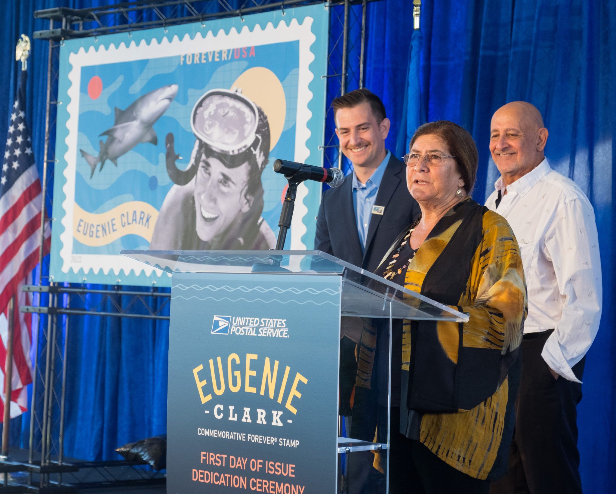 Marine Biologist Eugenie Clark Immortalized on Stamp She Was ...